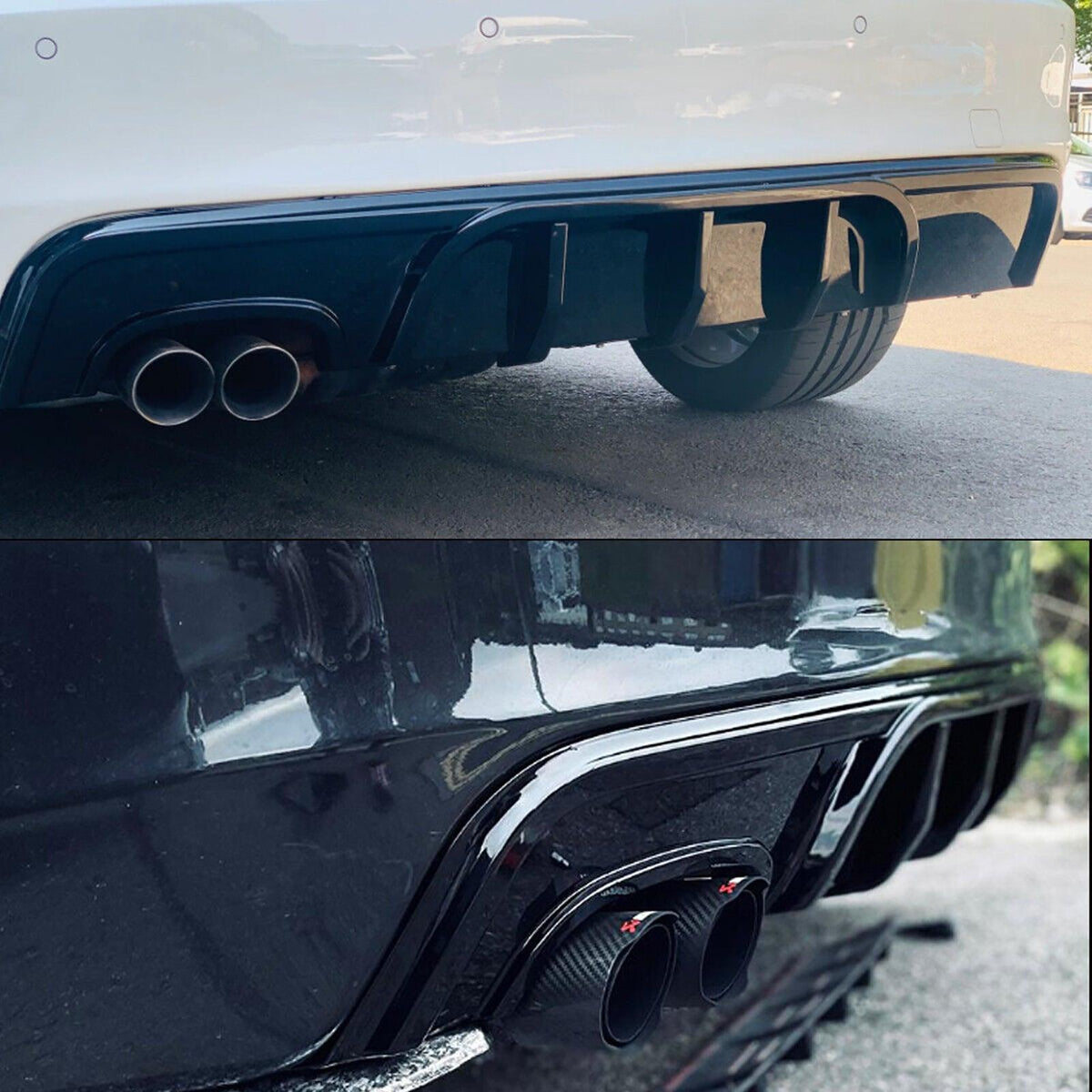 NINTE MP Style Rear Diffuser For 2007-2013 BMW 1 Series E82 Fits 125i ...