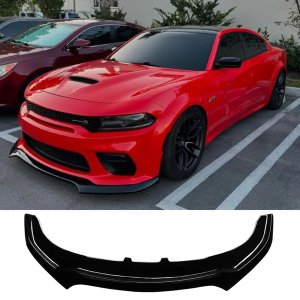 NINTE Front Lip Fits 2020-2023 Dodge Charger Widebody Front Bumper Lip ...
