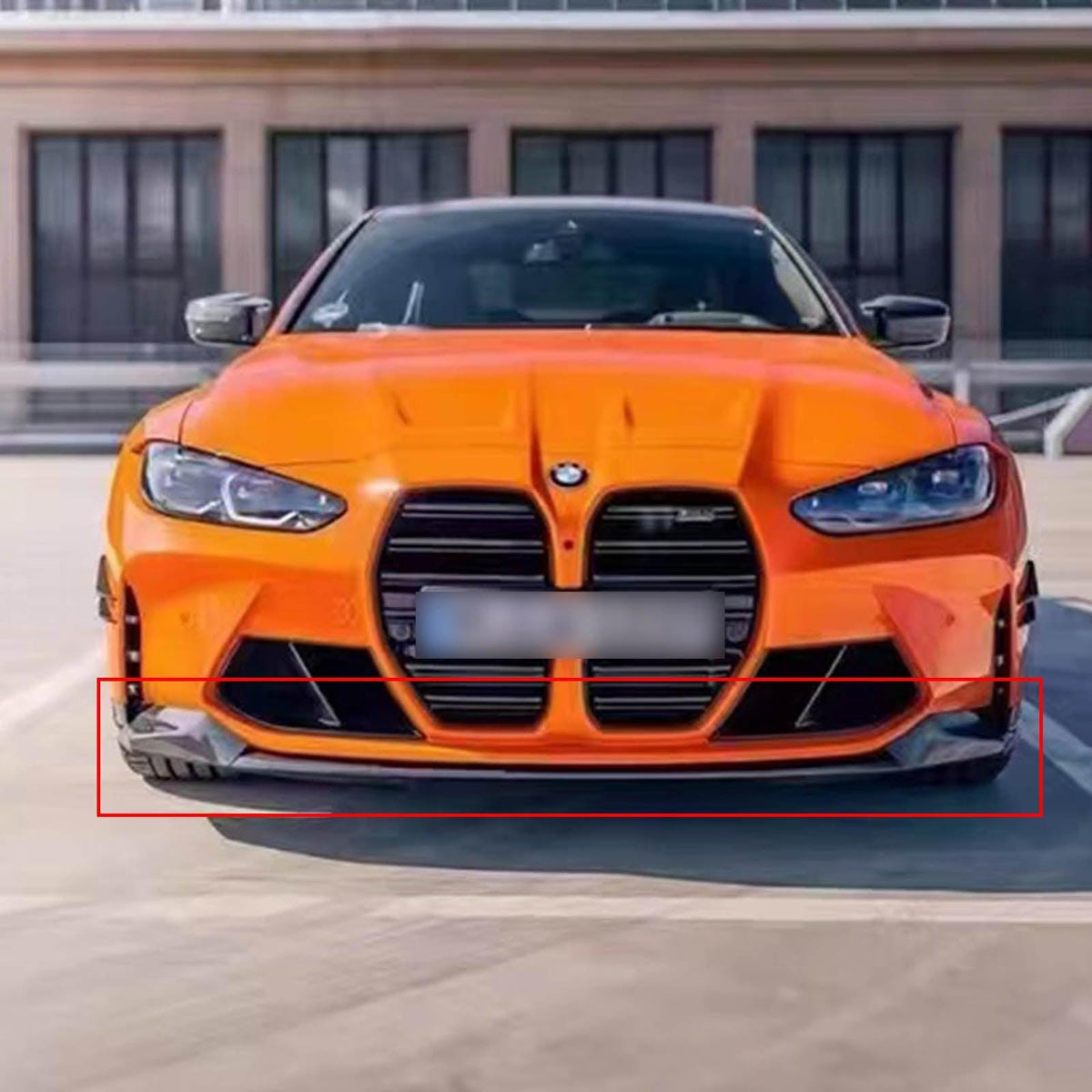 NINTE For 2021-2025 BMW G80 M3 G82 M4 3PCs ABS M Performance Front Lip ...