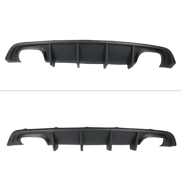 NINTE Rear Diffuser For 2012-2014 Dodge Charger SRT8 Quad Exhaust ABS ...