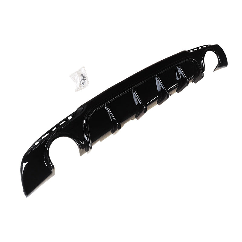 NINTE Rear Diffuser For 2015-2023 Chrysler 300 SRT Exhaust Shark Fins ...