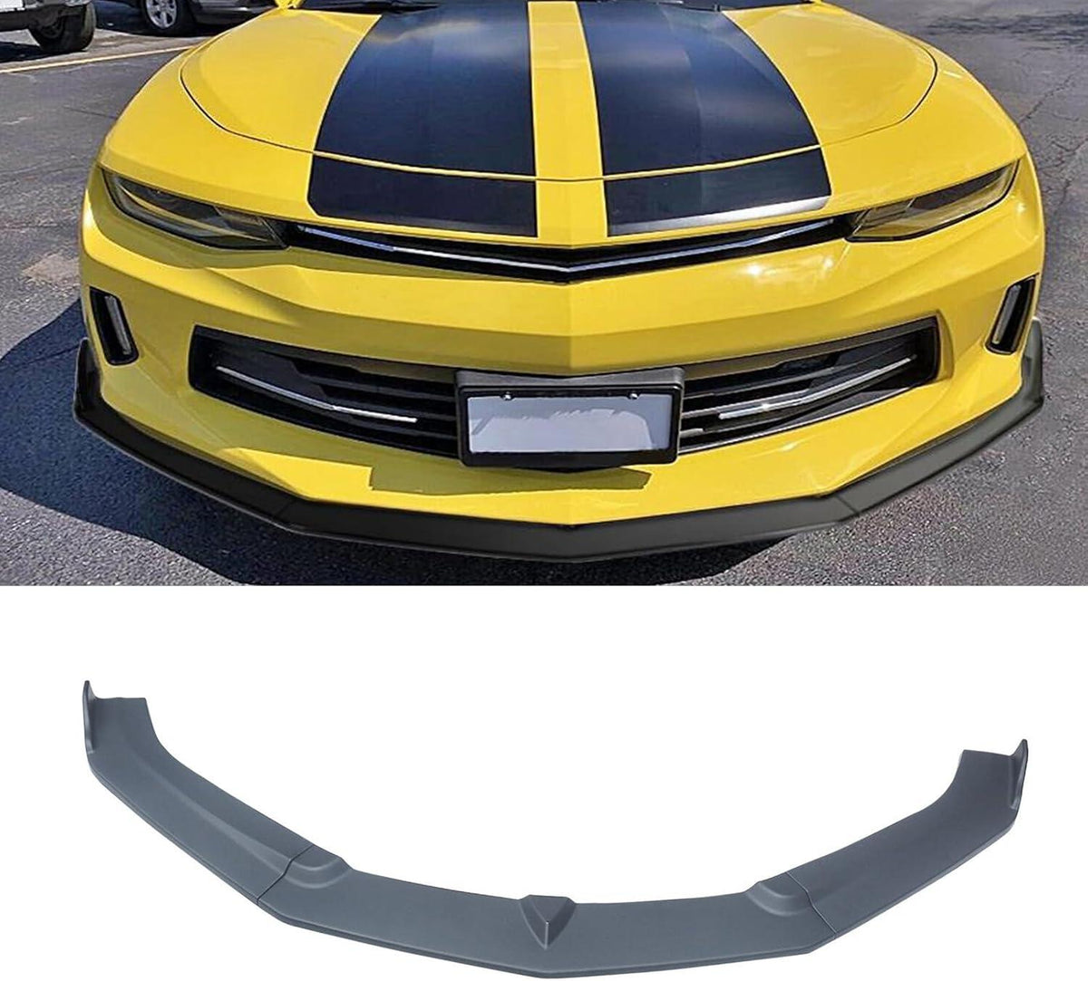 NINTE Front Lip for 2016-2021 Chevrolet Camaro SS / 19-21 LS LT RS 3 ...