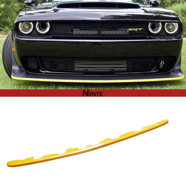 NINTE Front Bumper Lip For 2015-2023 Dodge Challenger Widebody Hellcat ...
