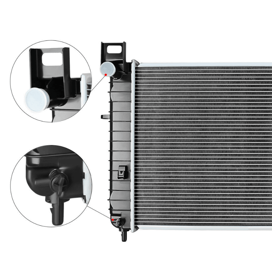 NINTE 28'' Radiator for Chevy GMC Silverado Sierra Suburban Tahoe Yukon ...