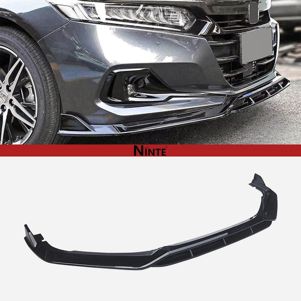 NINTE Front Lip For 2021-2022 Honda Accord Facelift Front Bumper Splitters