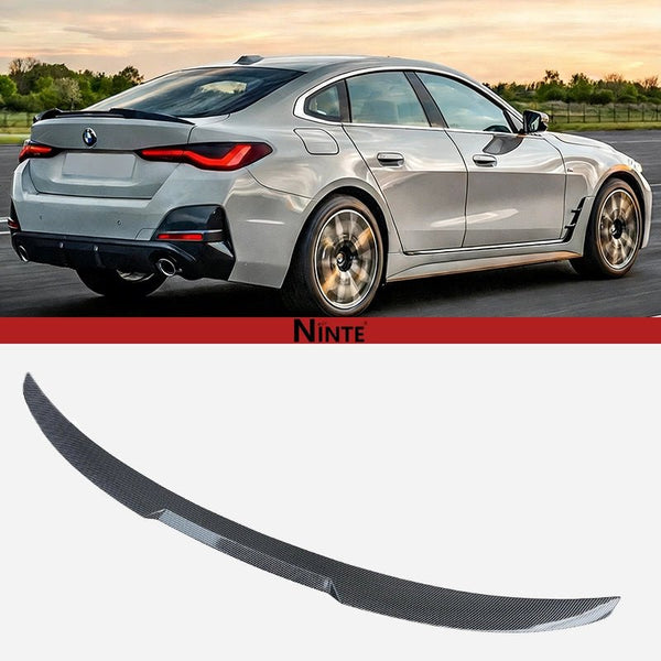 NINTE M4 Style Rear SpoilerFor 2021-2025 BMW 4-Series Gran Coupe G26 ...