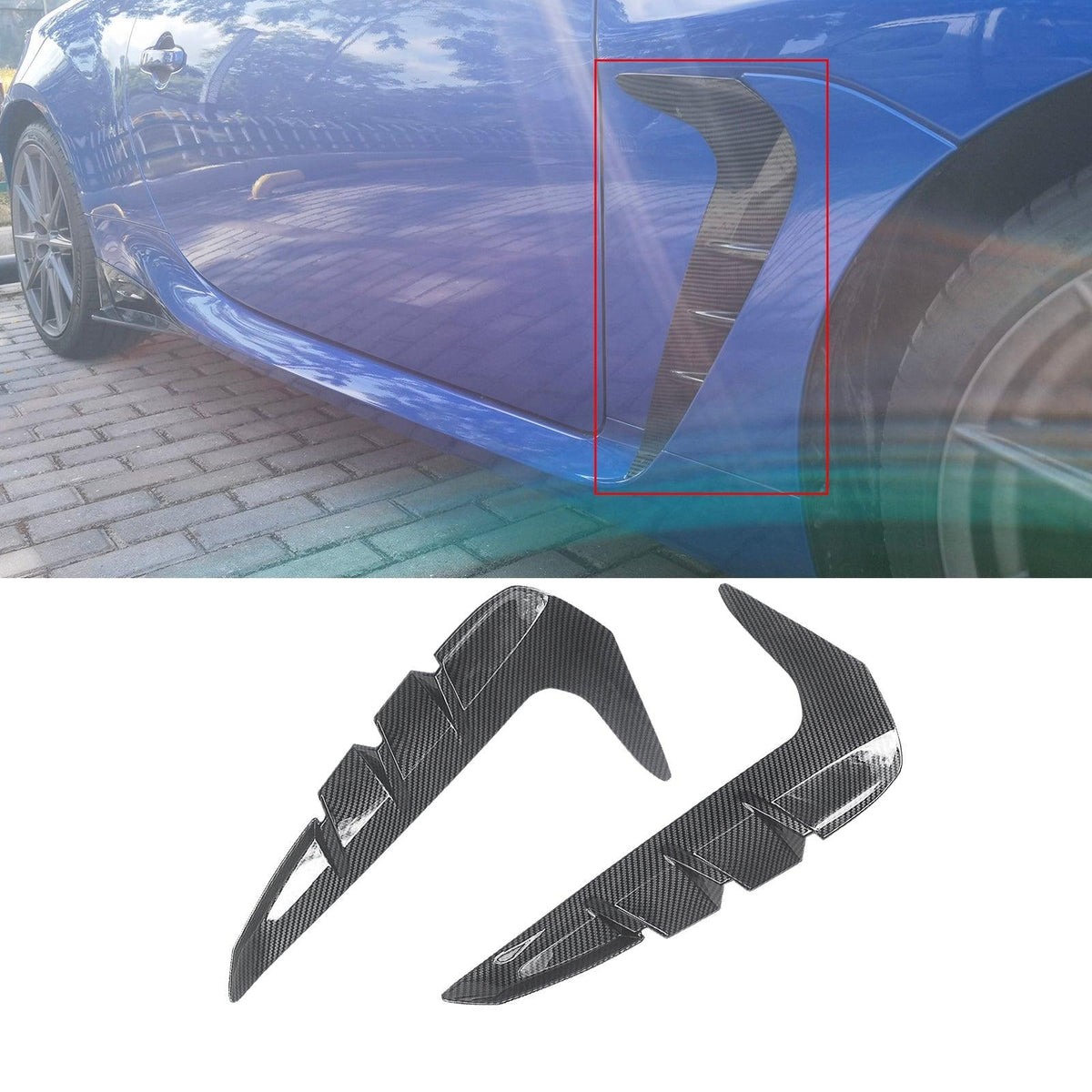 NINTE For 2022-2024 Toyota GR 86 GR86 Subaru BRZ Vent Garnish Cover ABS