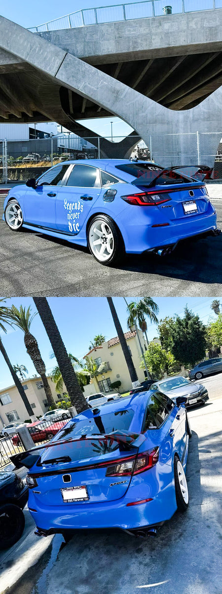 NINTE For 2022-2024 11th Honda Civic Hatchback Trunk Wing Spoiler