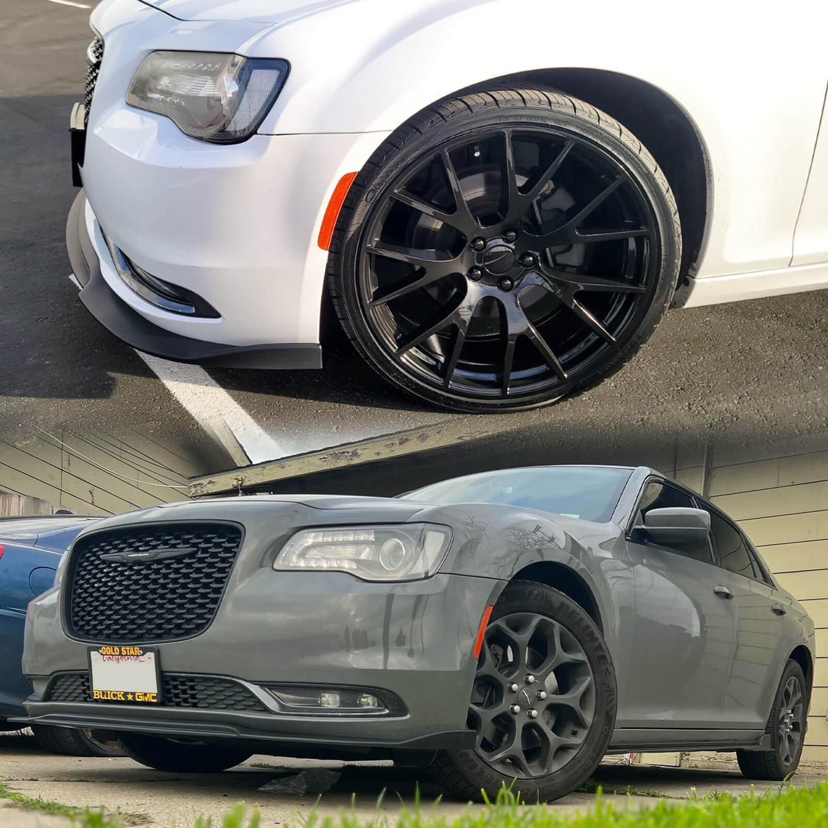 NINTE For 2015-2023 Chrysler 300 R/T RT Front Bumper Lip 1 Piece ...