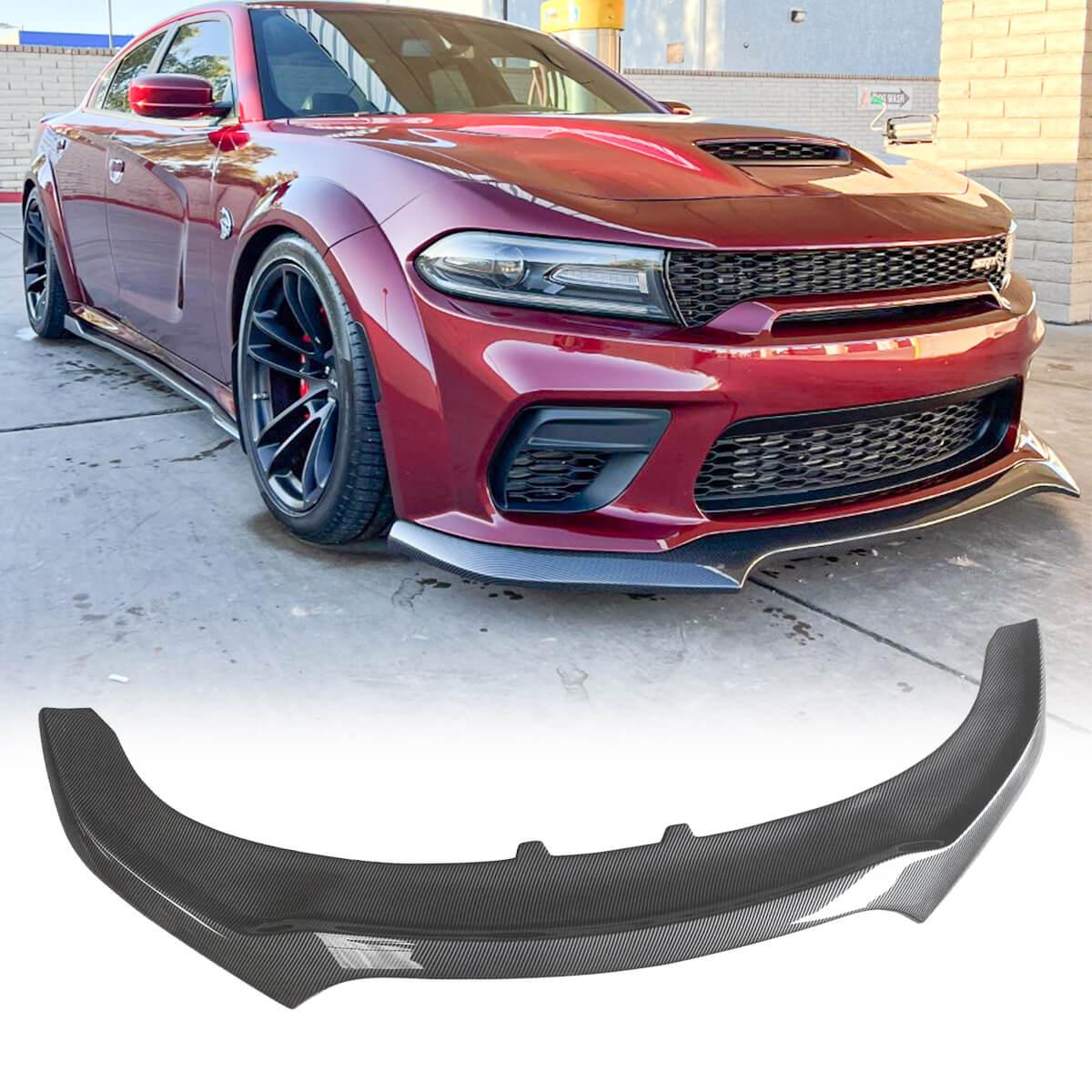 NINTE For 2020-2023 Dodge Charger Widebody Front Lip Splitter Latest ...