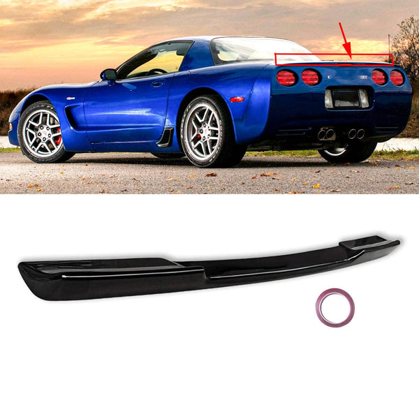 NINTE Rear Spoiler For 1997-2004 Chevrolet Corvette C5 ABS ZR1 Extended ...