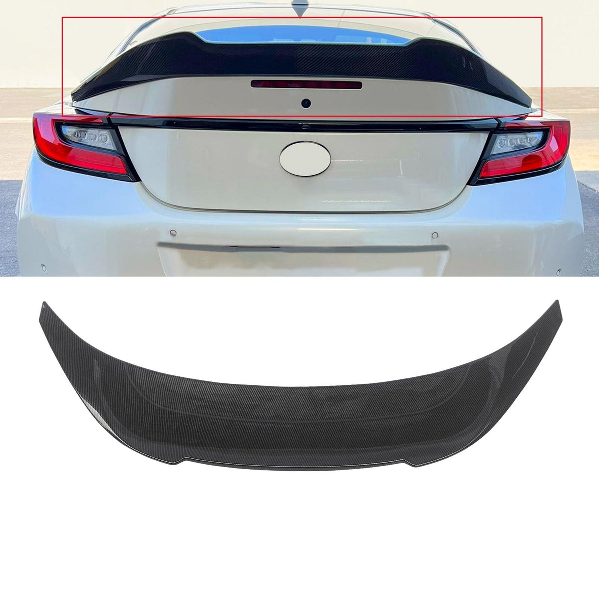 NINTE For 2022-2024 Toyota GR 86 Subaru BRZ Rear Spoiler ABS Painted ...
