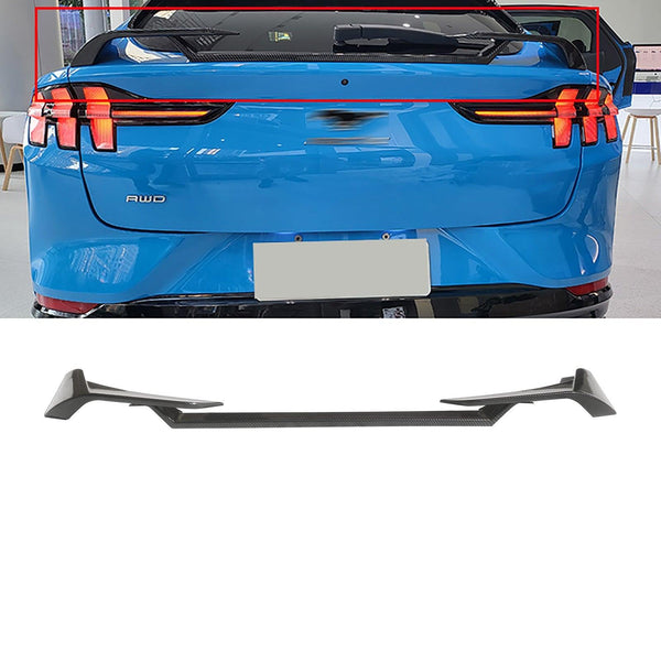 NINTE For 2021-2024 Ford Mustang Mach-E Rear Spoiler Rear Trunk Spoiler ...