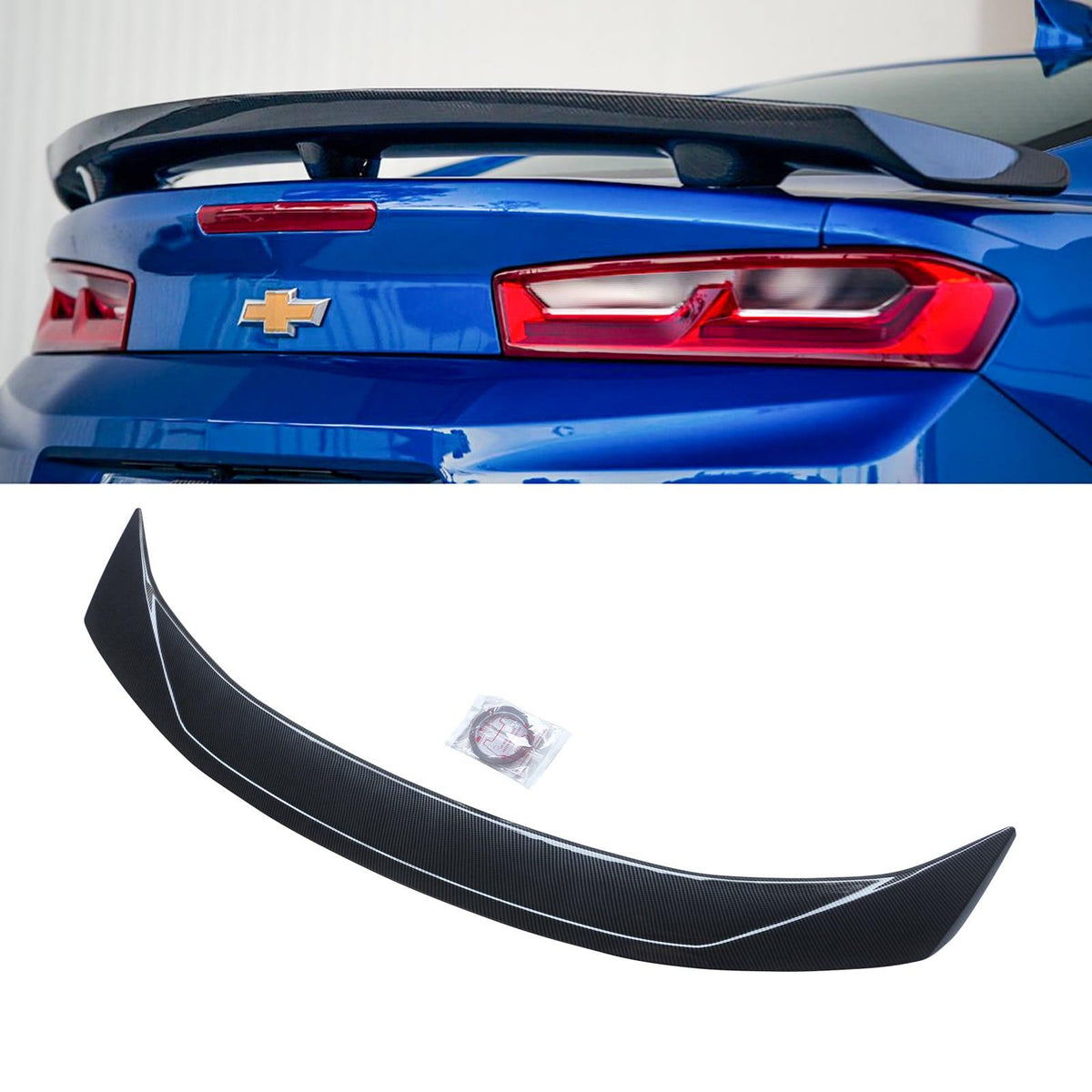 NINTE For 2016-2024 Chevy Camaro LS LT1 LT SS RS ZL1 Rear Spoiler High ...