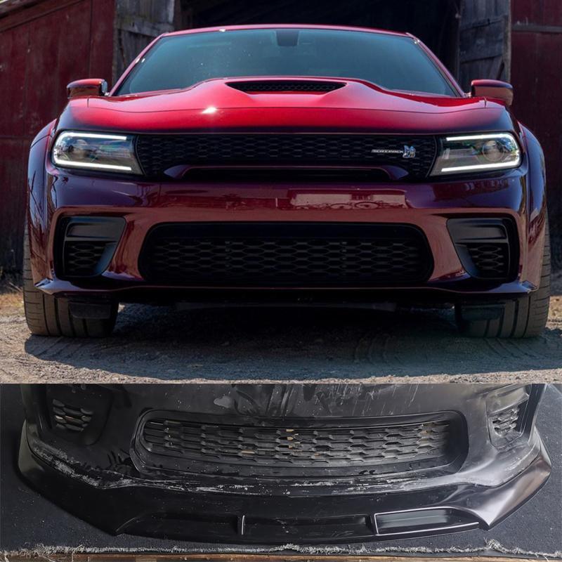 NINTE For 2020-2023 Dodge Charger SRT Hellcat Widebody Front Lip Side ...